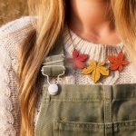 Chestnut Leaves Necklace - Layla Amber Handmade Jewellery